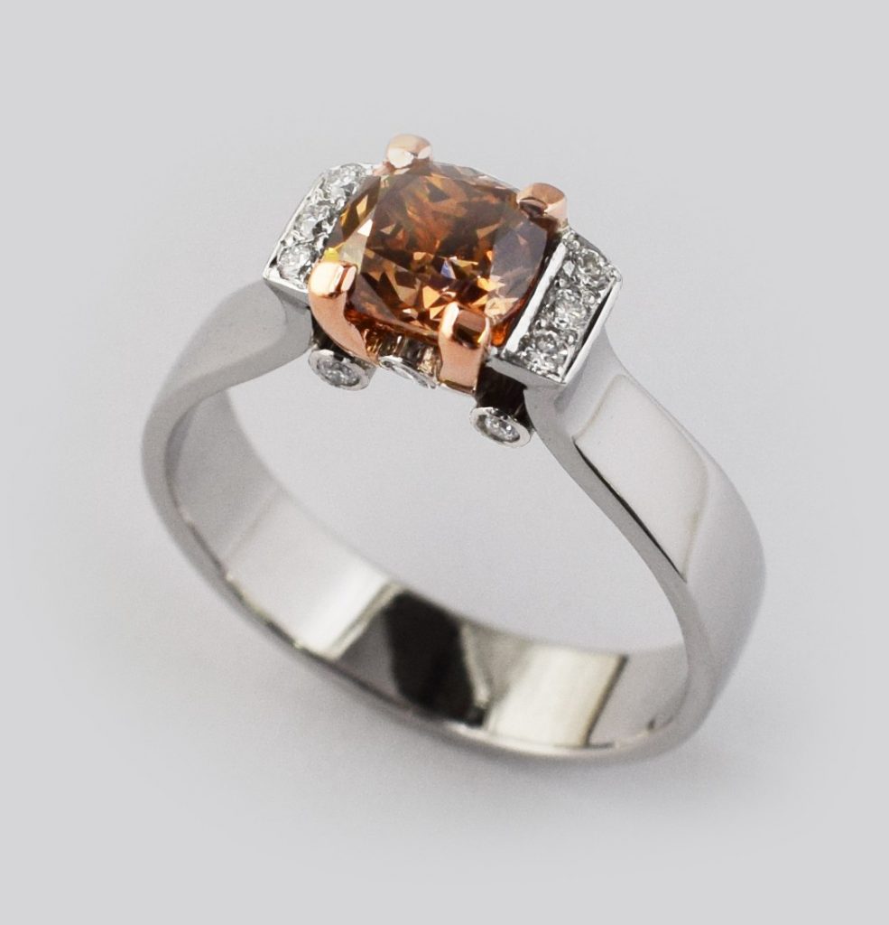 Chocolate Diamond | The Ringmakers Jewellers Timaru - Custom made jewellery